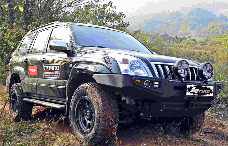 Acél lökhárító toyota lc 120 2002-2009 - 4x4 webshop