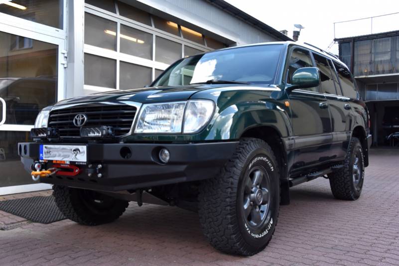 Acél első lökhárító TOYOTA J100 98-04 - 4x4 webshop
